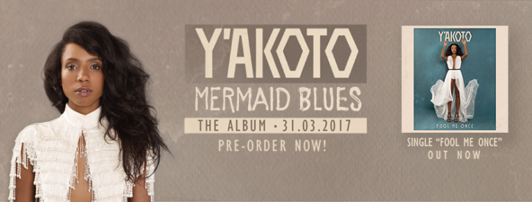 Y'akoto: New Album "Mermaid Blues" 31st of March